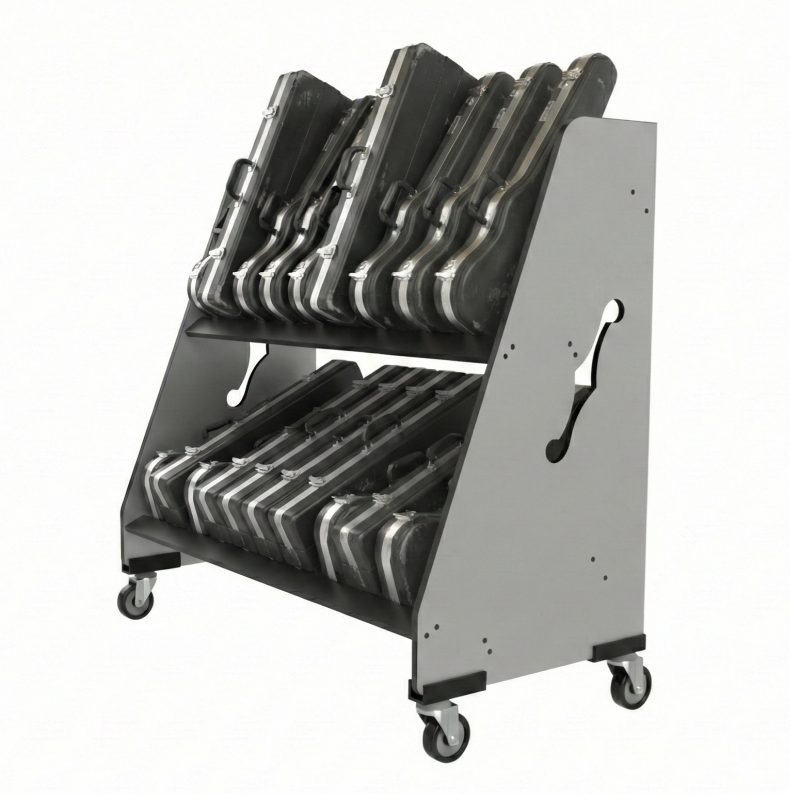 Violin Storage Rack for Schools | Stylish, U.S.A. Made Solution