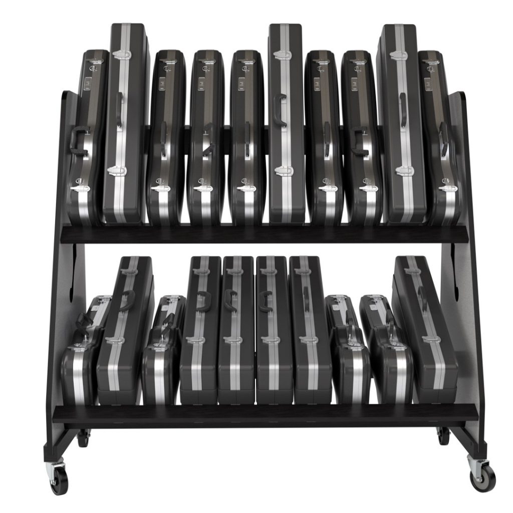 The Band Room™ Violin & Viola Storage Rack for Music Teachers ...